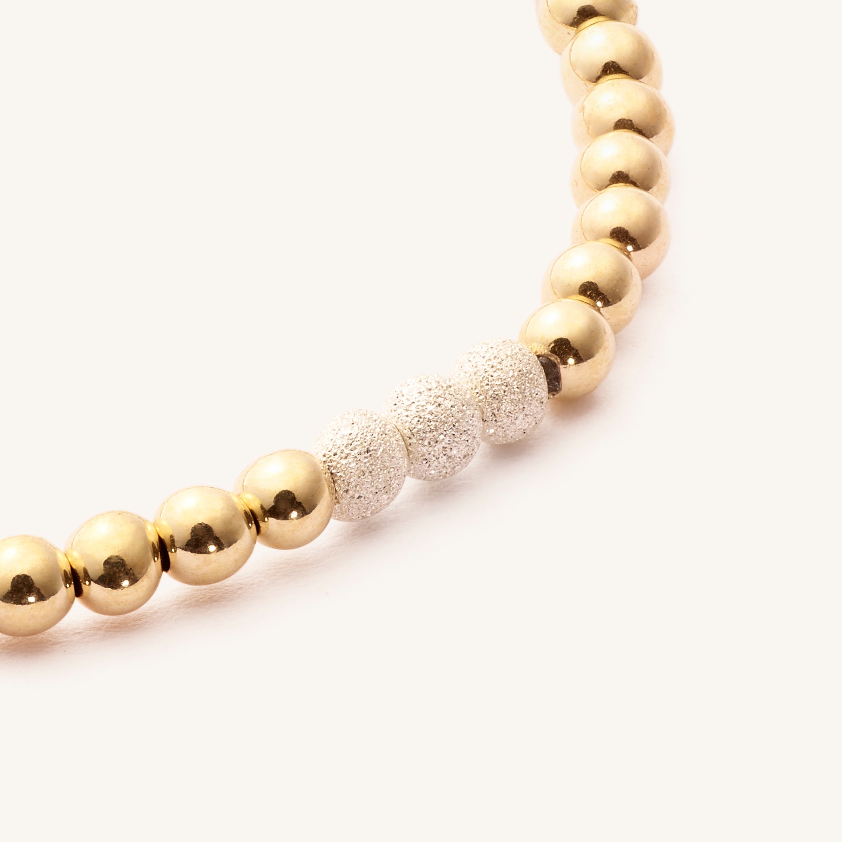 TWO TONE BEAD BRACELET – BEADS by tara